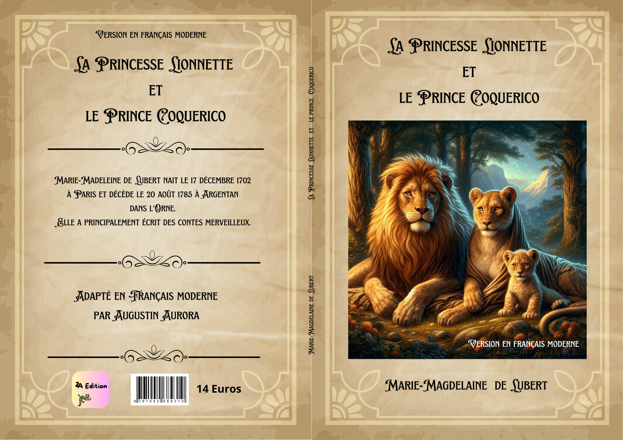 La Princesse Lionnette et le Prince Coquericot - Ulule