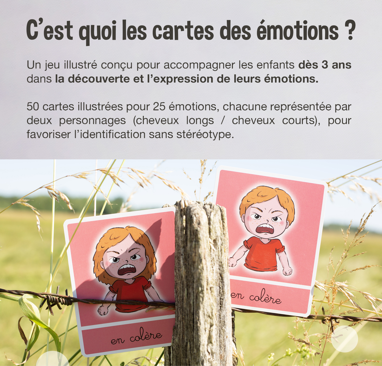 Cartes des émotions 3e édition 😲