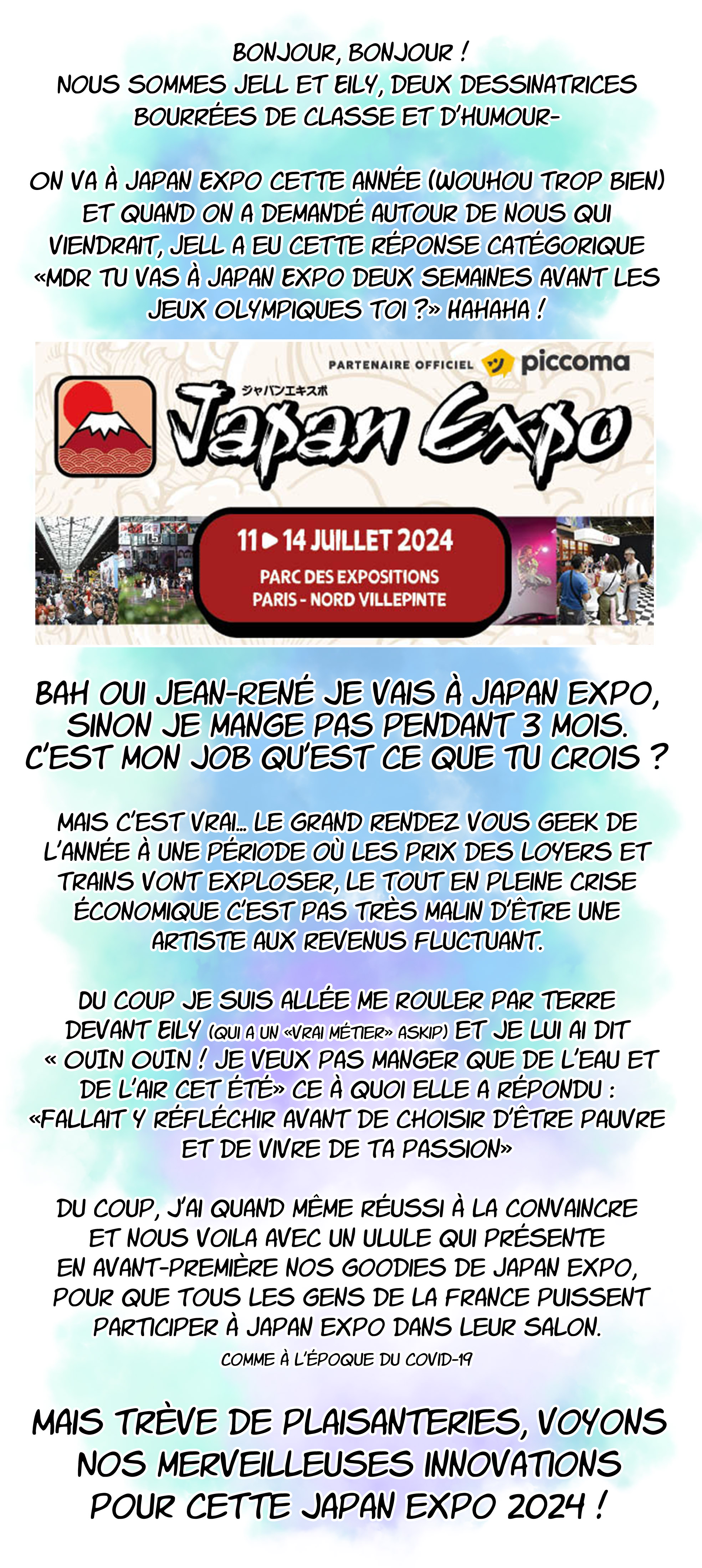 Japan Expo 2024 avec Jellexia et Eily