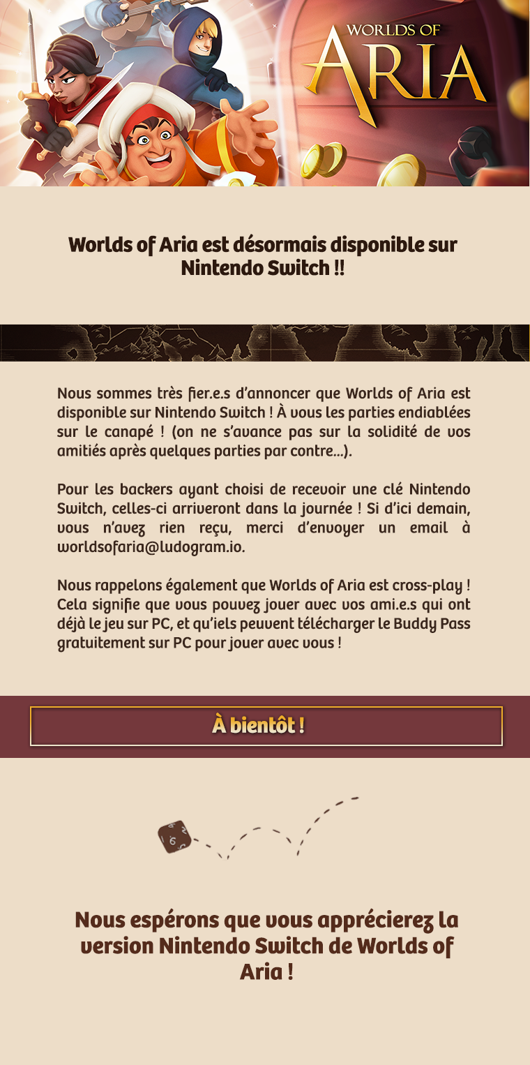 Worlds of Aria - Ulule
