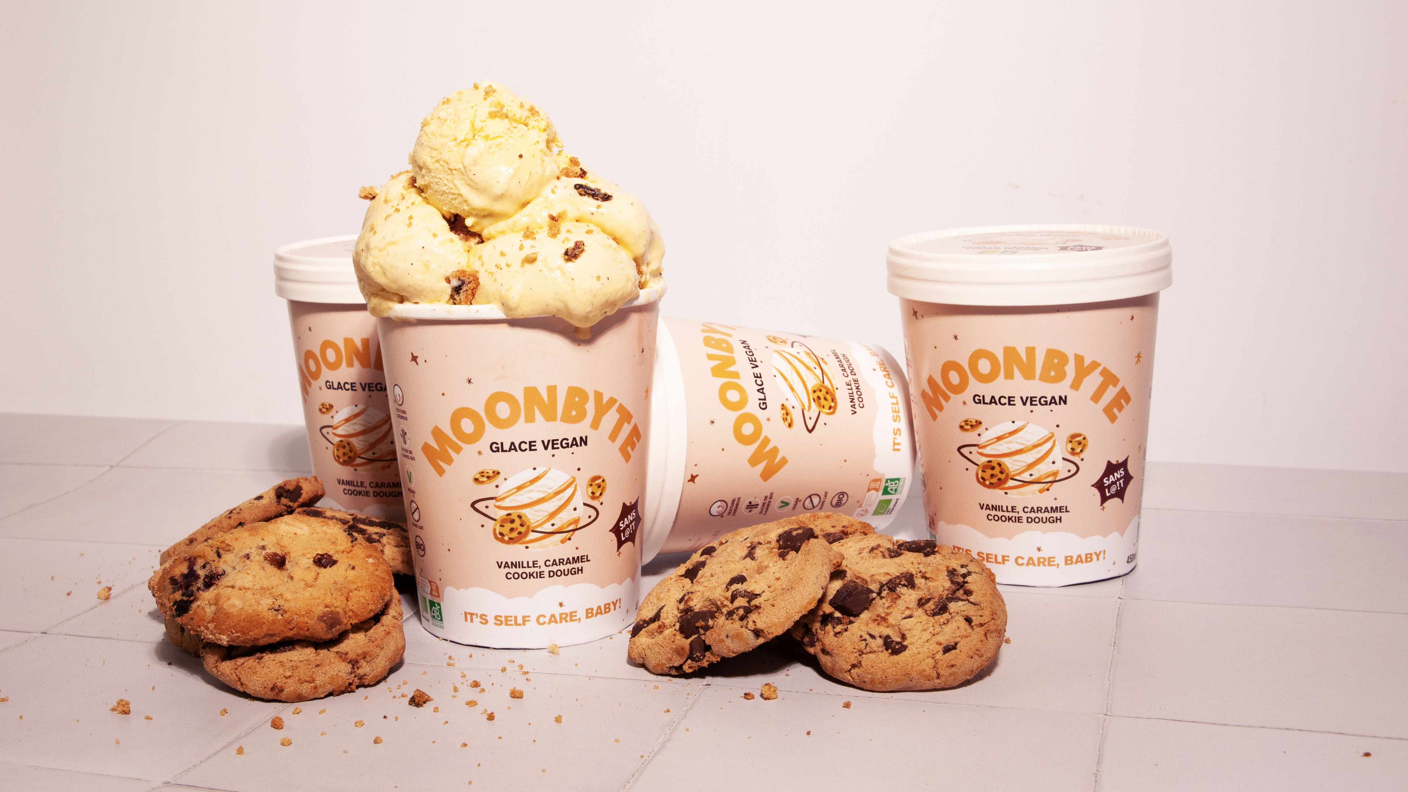 Moonbyte, Les premières glaces vegans bonnes pour le corps - Ulule