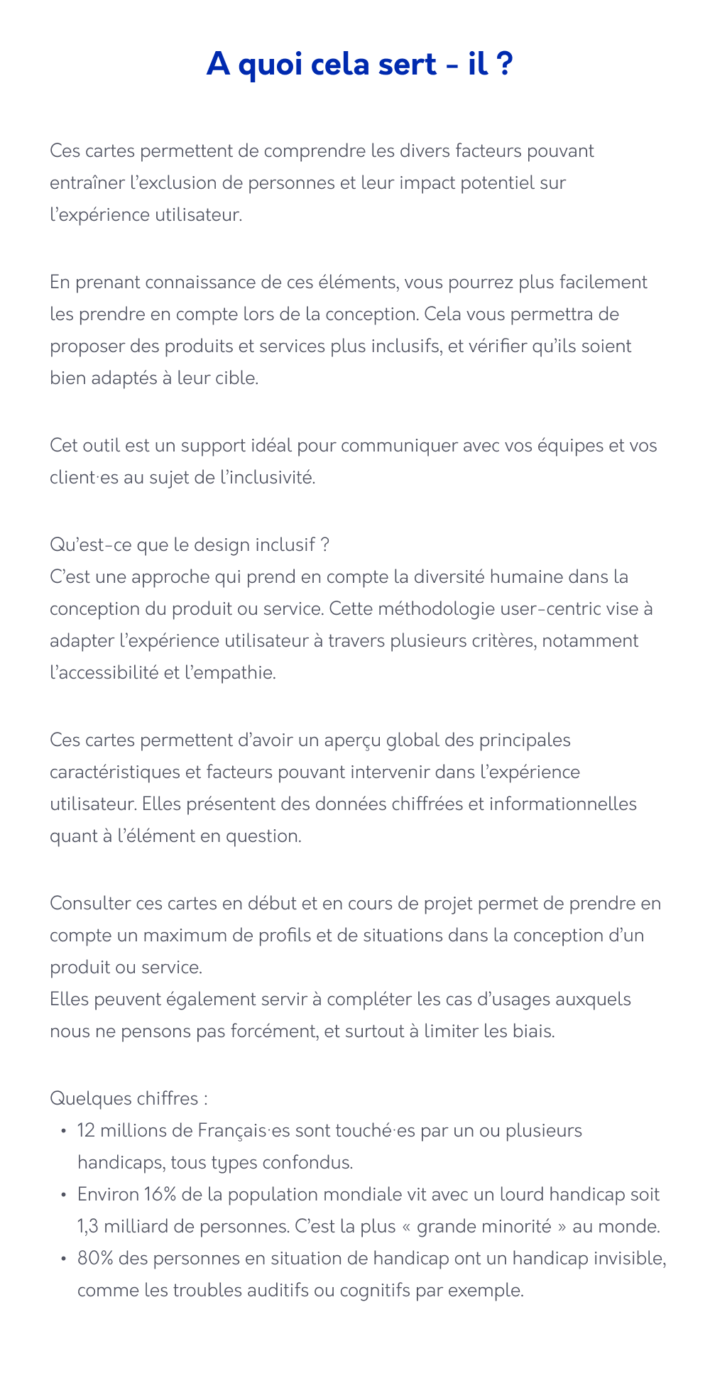 Adoptez les cartes du design inclusif