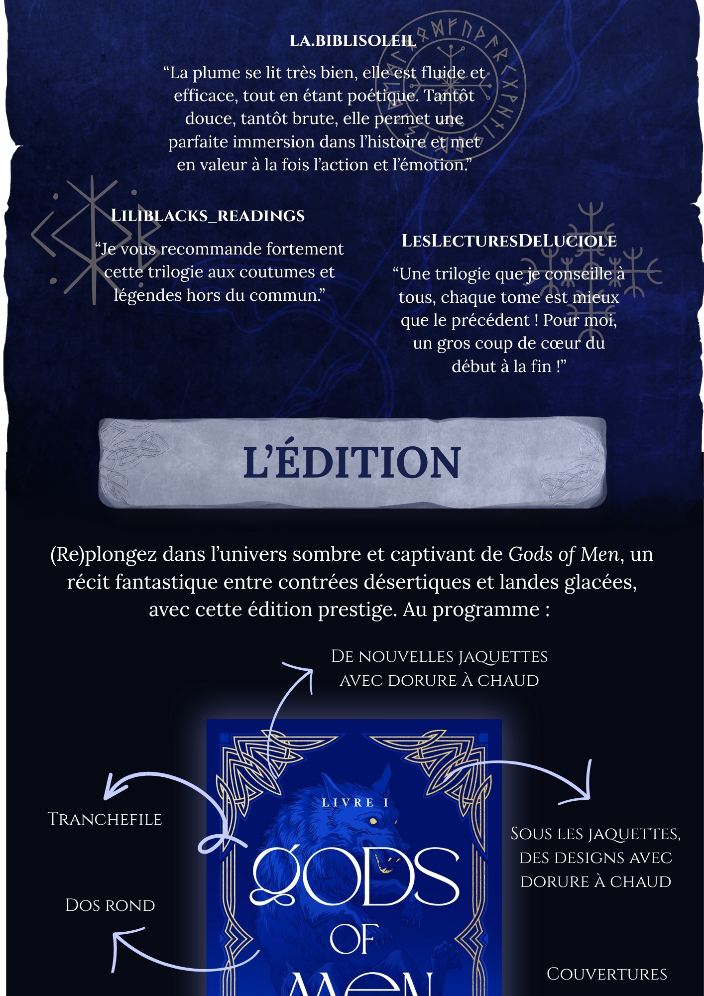 🐺 DERNIERS JOURS : Gods of Men édition collector ! ⚔️