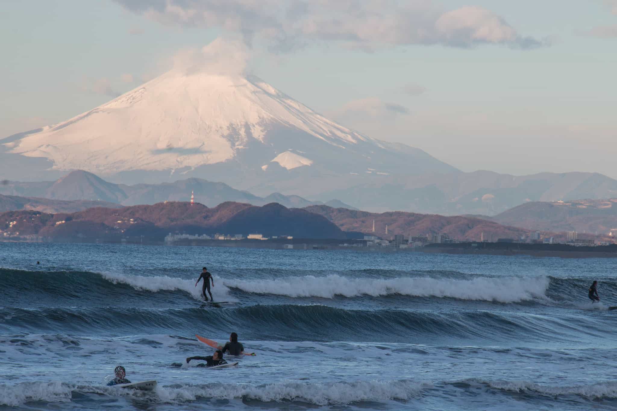 Surf au Japon pour les Deaflympics