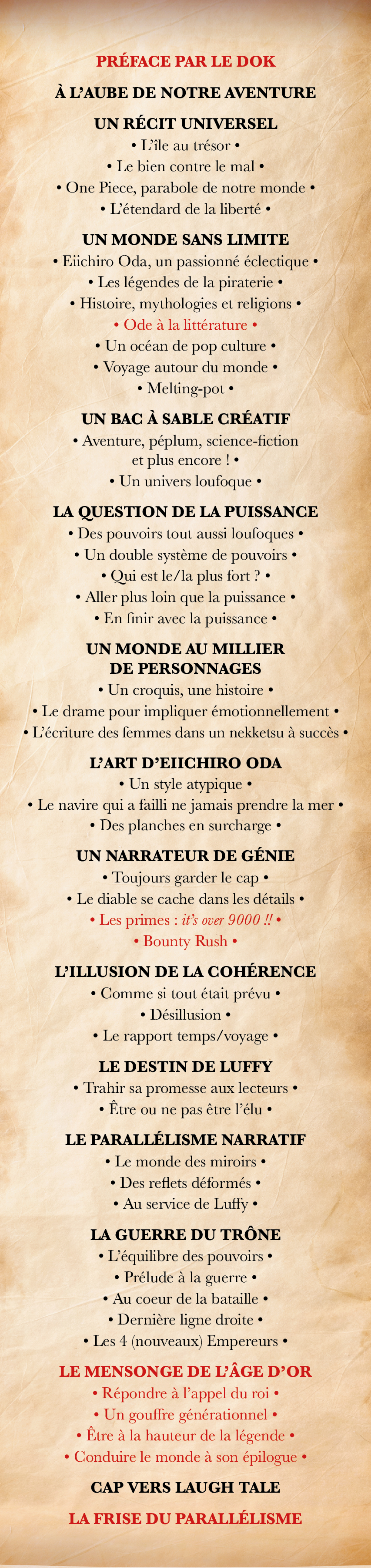 One Piece : l'art de raconter une histoire