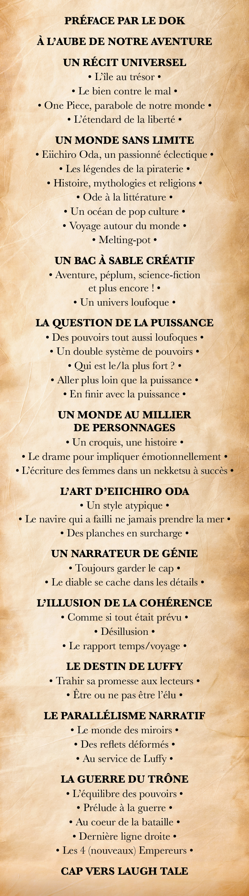 One Piece : l'art de raconter une histoire
