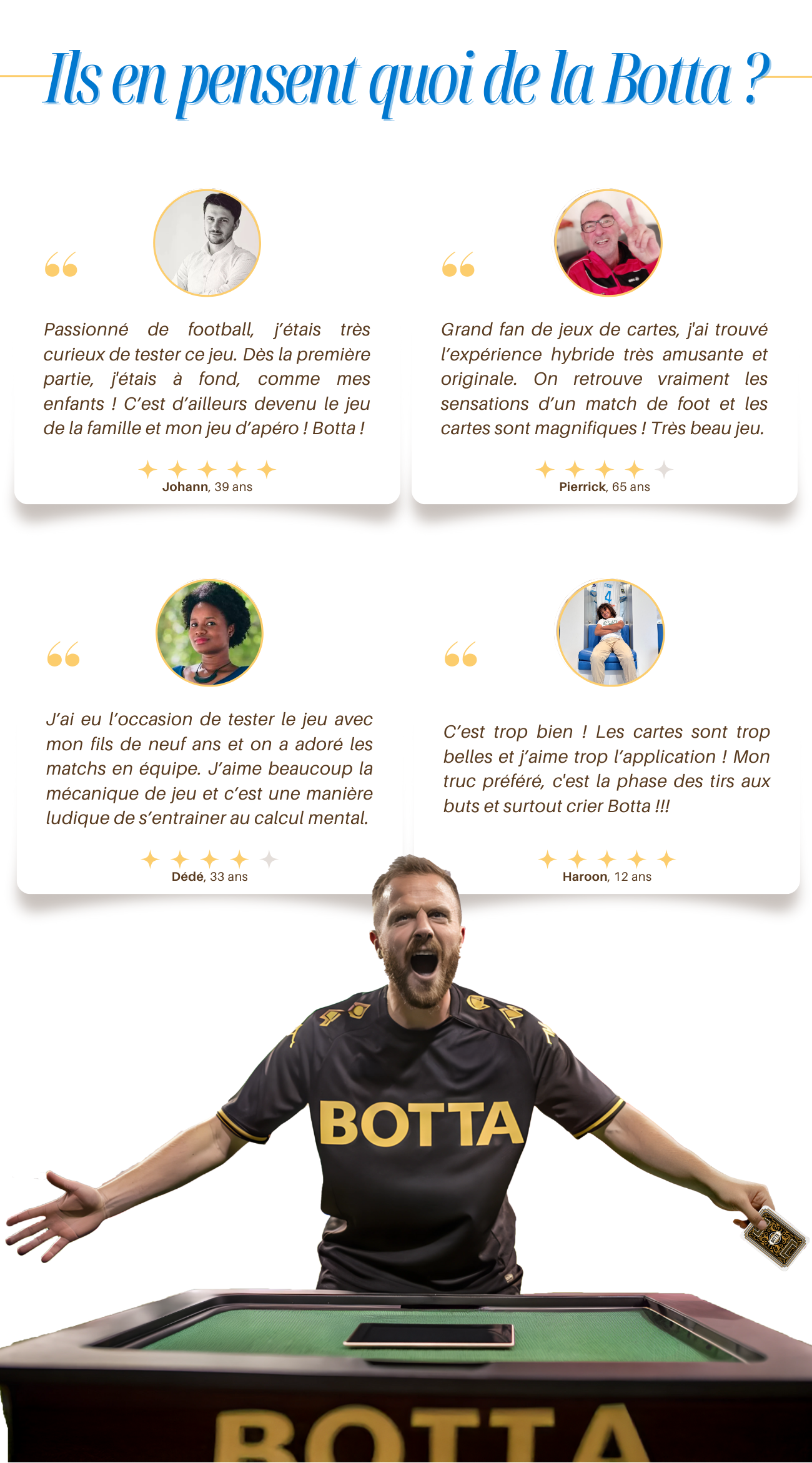 BOTTA : LE 1ER JEU DE CARTES HYBRIDE FOOTBALLISTIQUE!