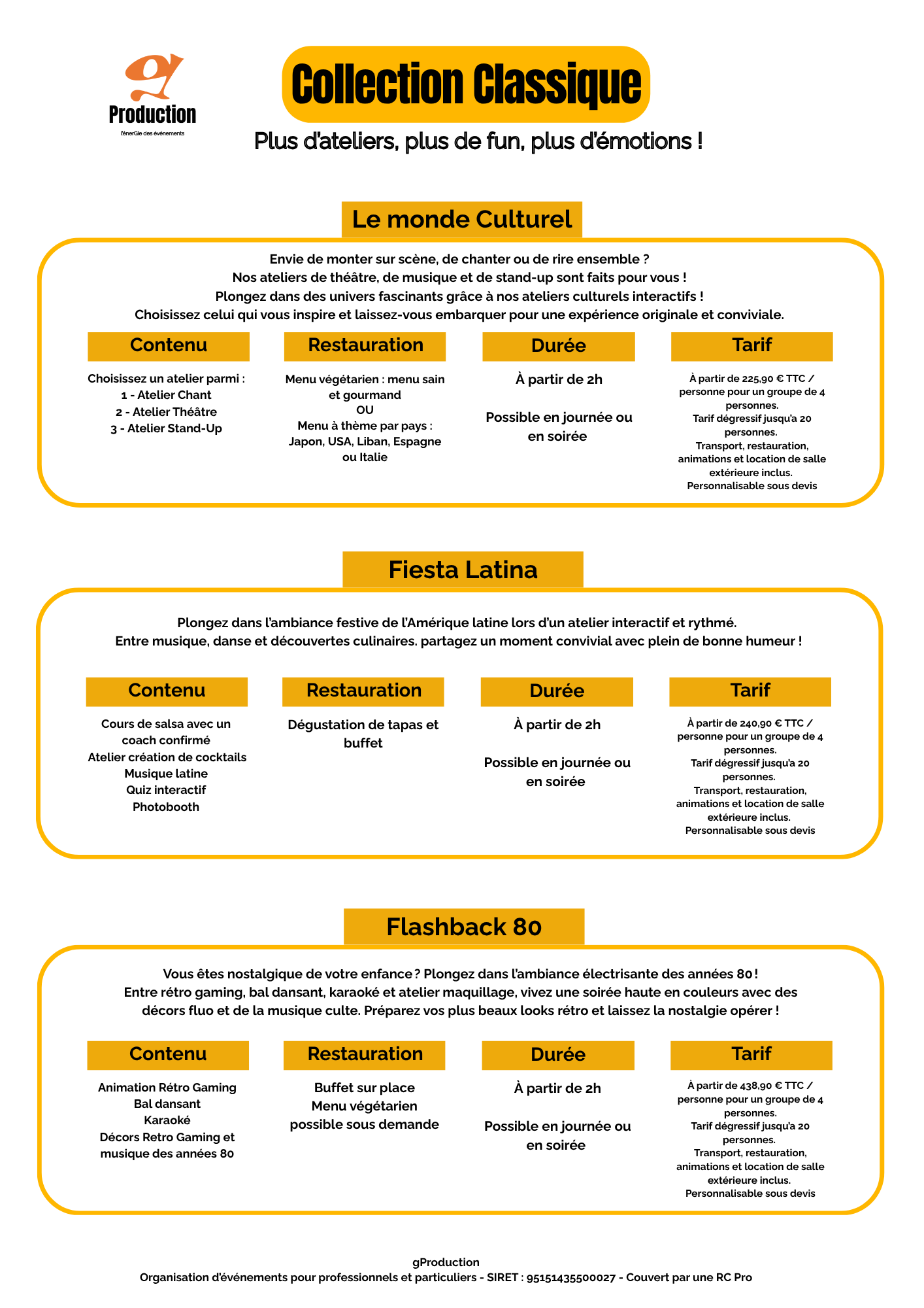 Ensemble, faisons vibrer nos événements partout en France ! - Ulule