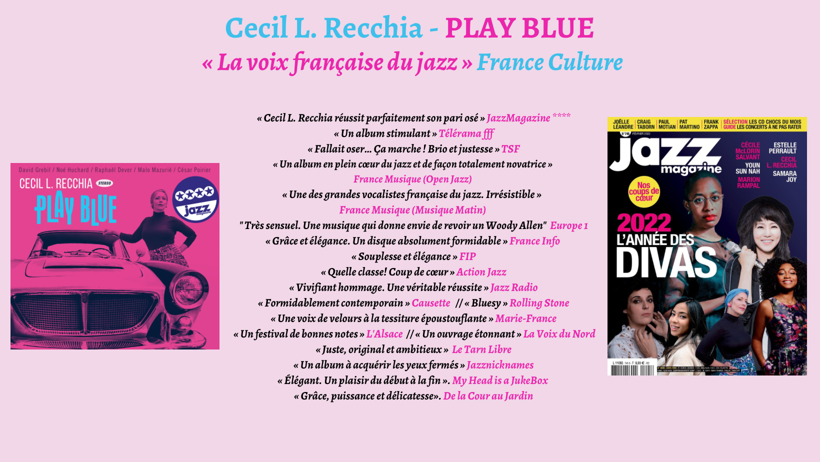 Cecil L. Recchia / #4 NOUVEL ALBUM !! - Ulule