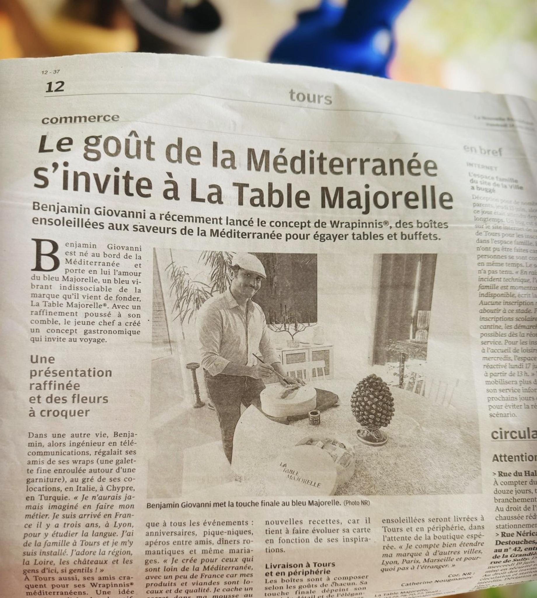 Wrapinnis® Méditerranéens- Nouvelle expérience bistronomique