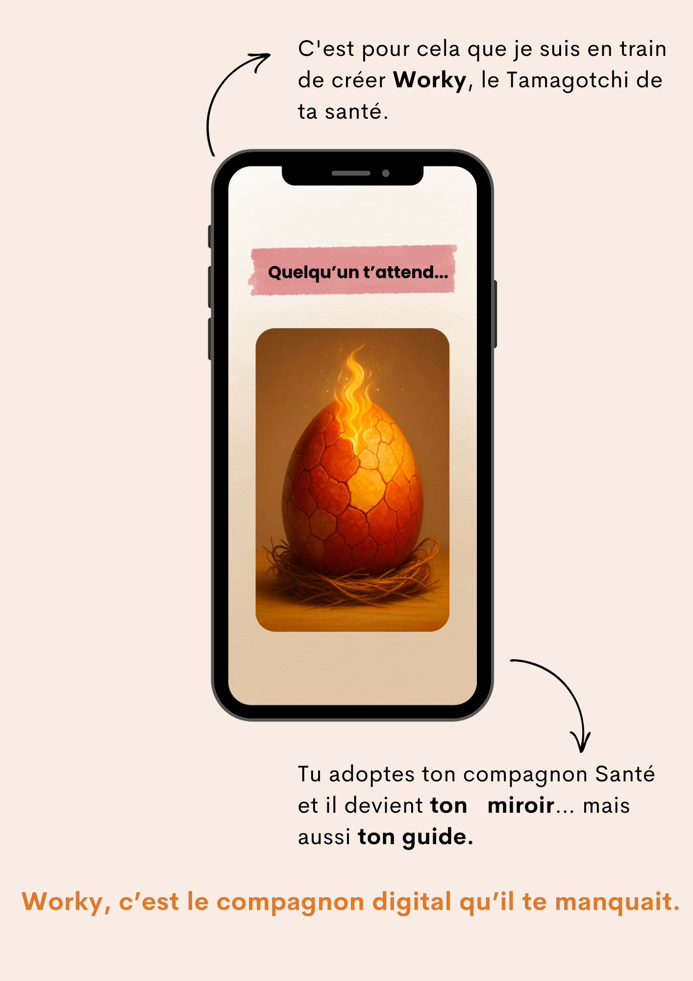 Worky, le Tamagotchi Santé