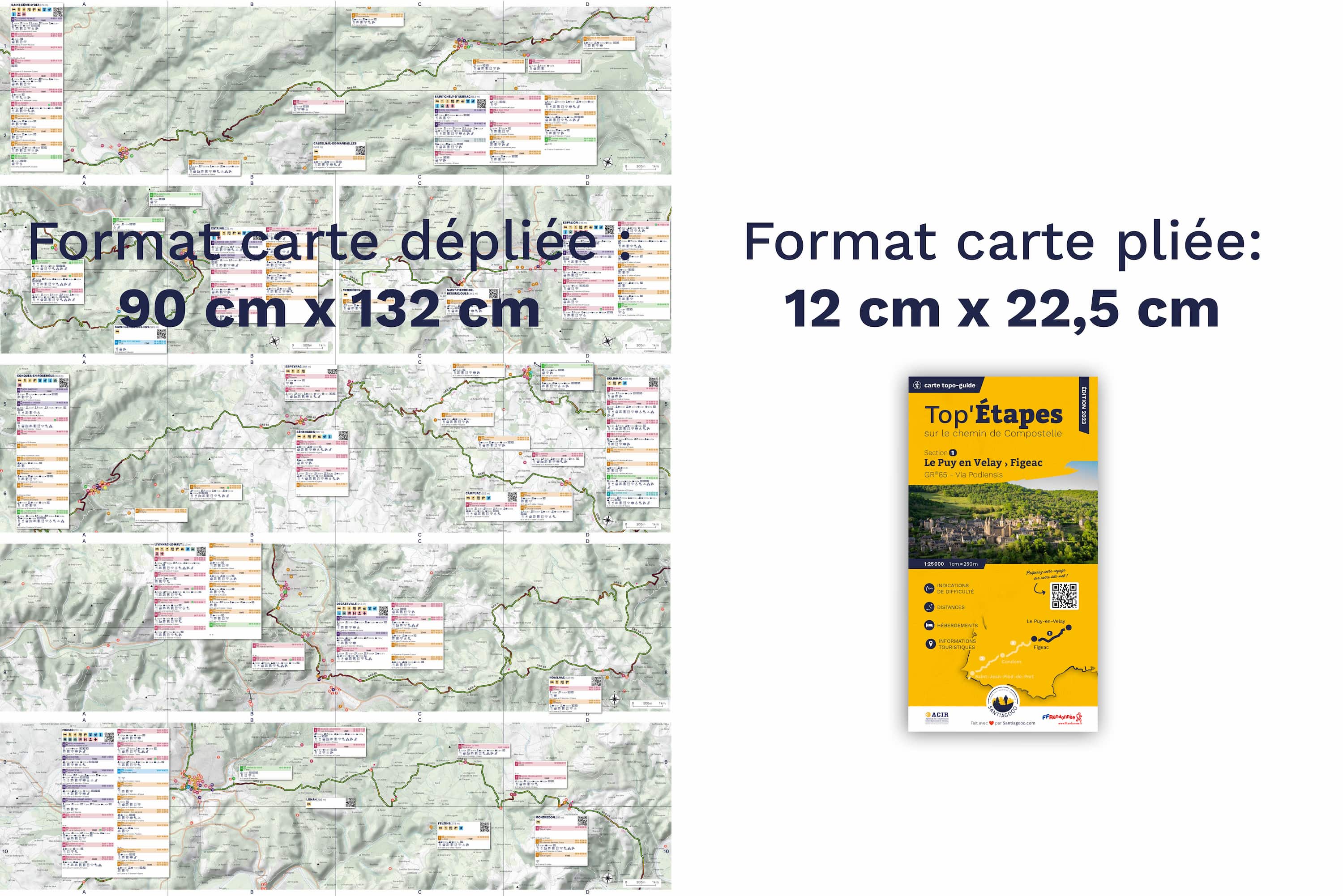 Le chemin de Compostelle se plie en cartes - Ulule