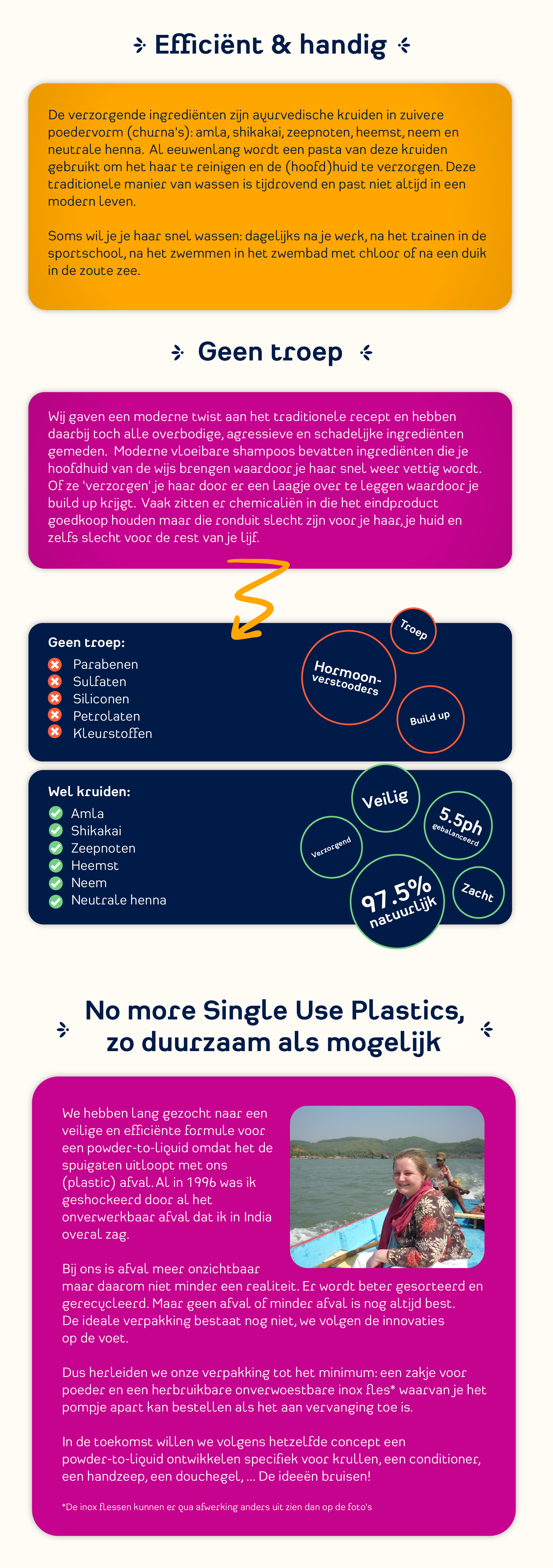 Ayurani Indische zeep: natuurlijke powder-to-liquid