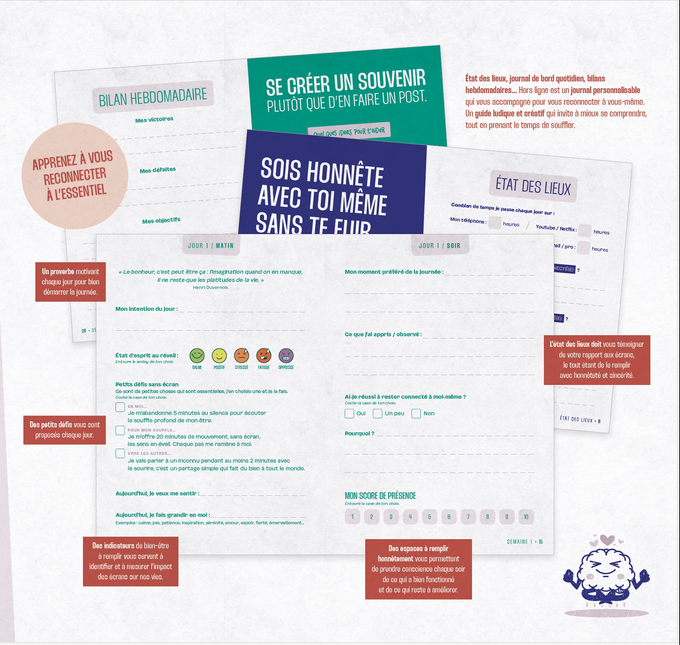 Le journal qui libère des écrans.