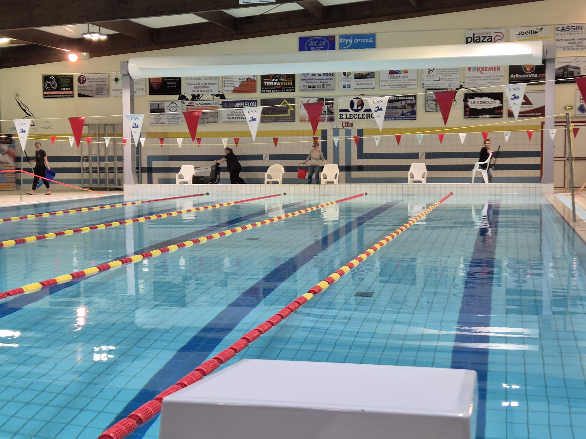 Natation : Renouvellement de lignes d'eau "Compétition"