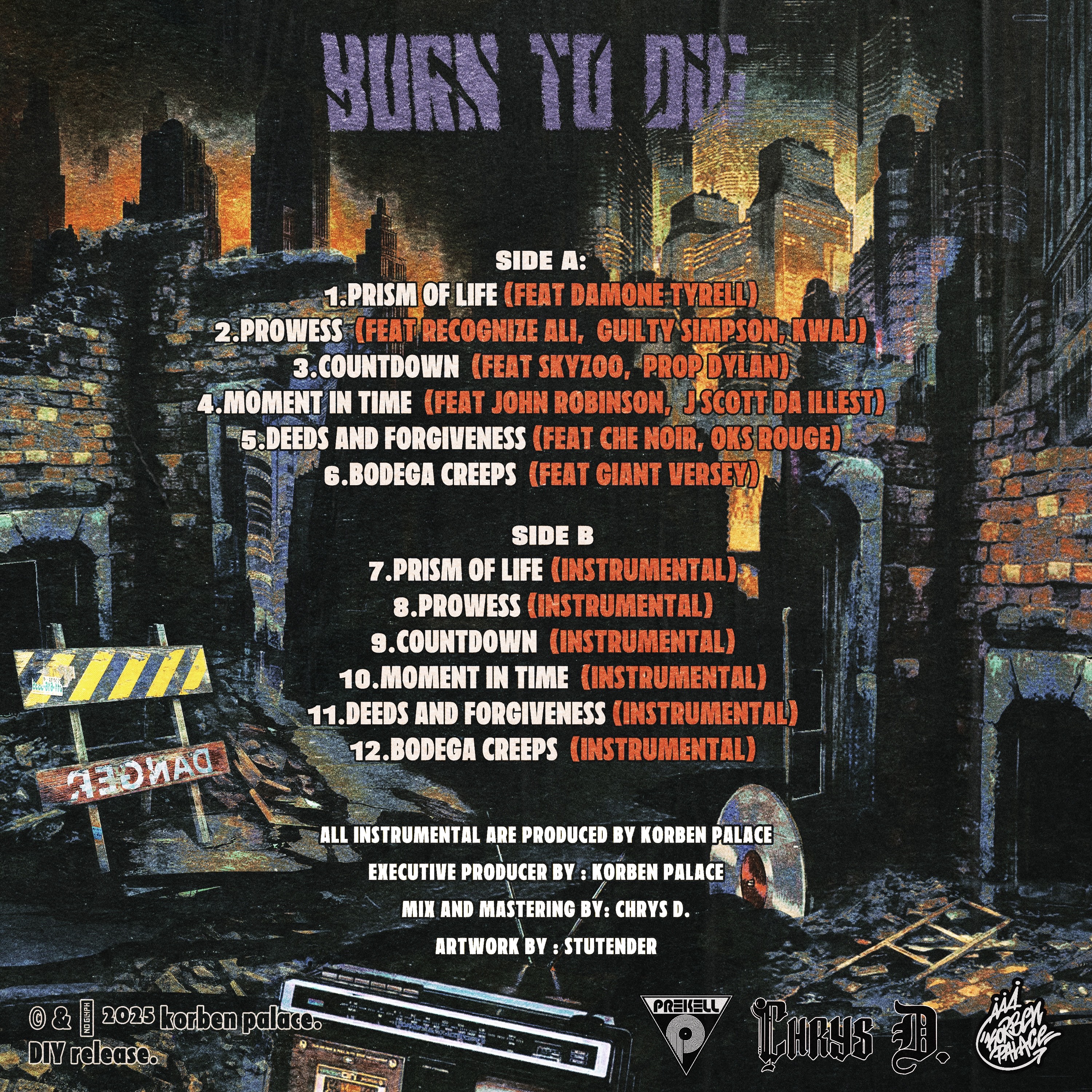 Nouveau vinyle "Korben Palace - Born to dig" (200ex)