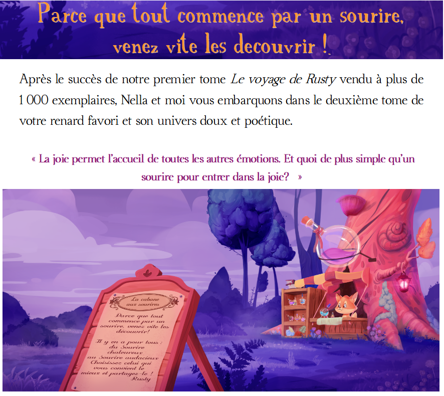 Rusty et la cabane aux sourires - Ulule