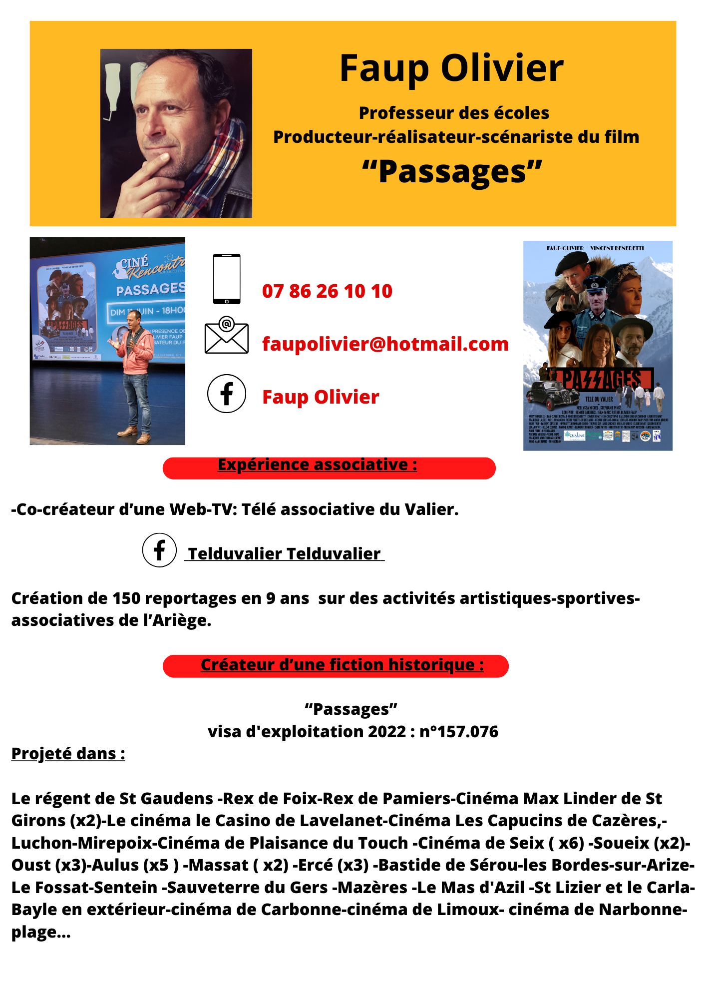 "Phoebus Templier-Cathare" : création d'un long métrage - Ulule