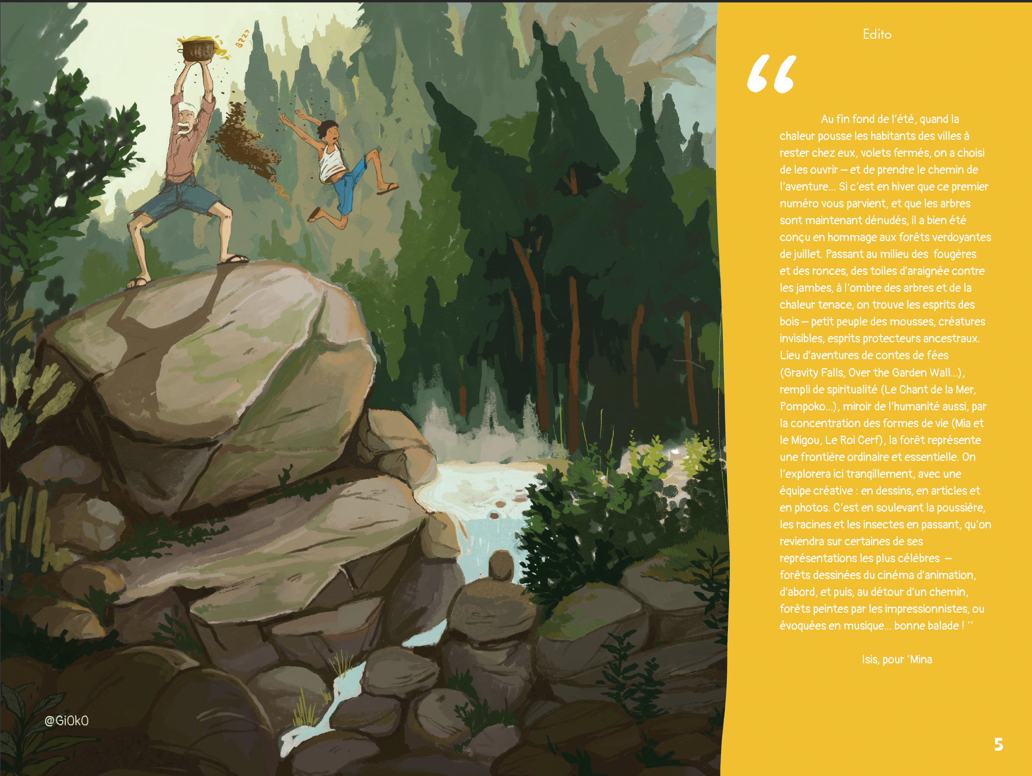 'Mina magazine n°2 : Seuls dans l'espace - Ulule