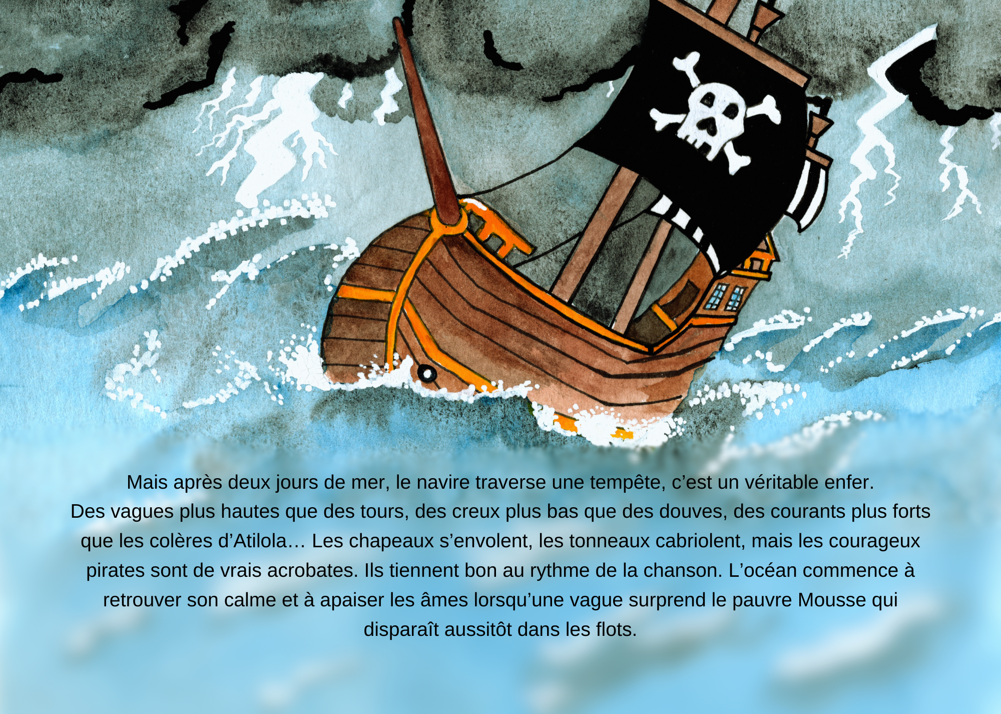 Atilola et l'île aux perroquets