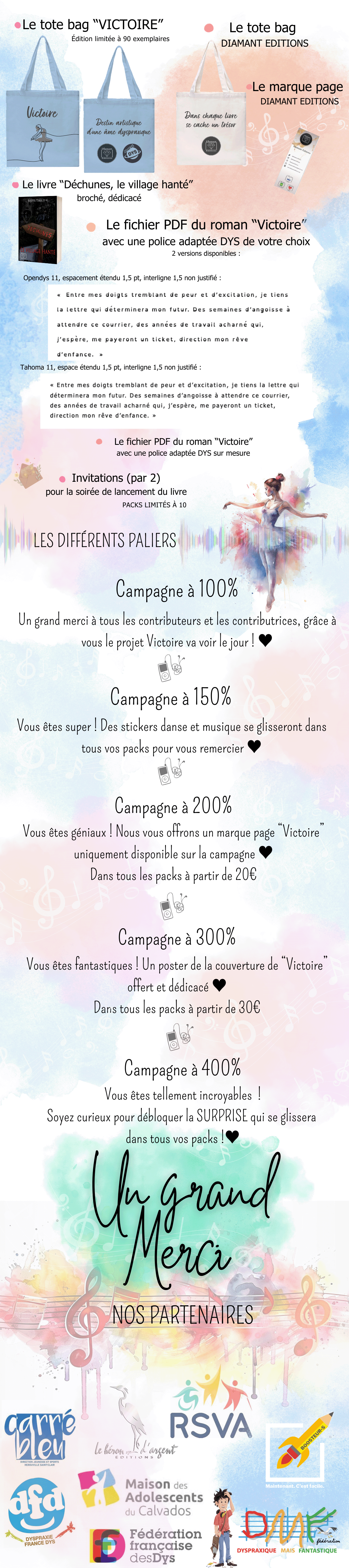 VICTOIRE un roman adapté dys