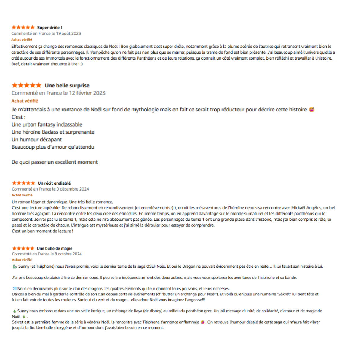 Intégrale Collector OSEF Noël ! (urban fantasy) - Ulule