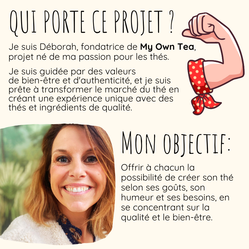 My Own Tea : Créez votre thé bio sur-mesure