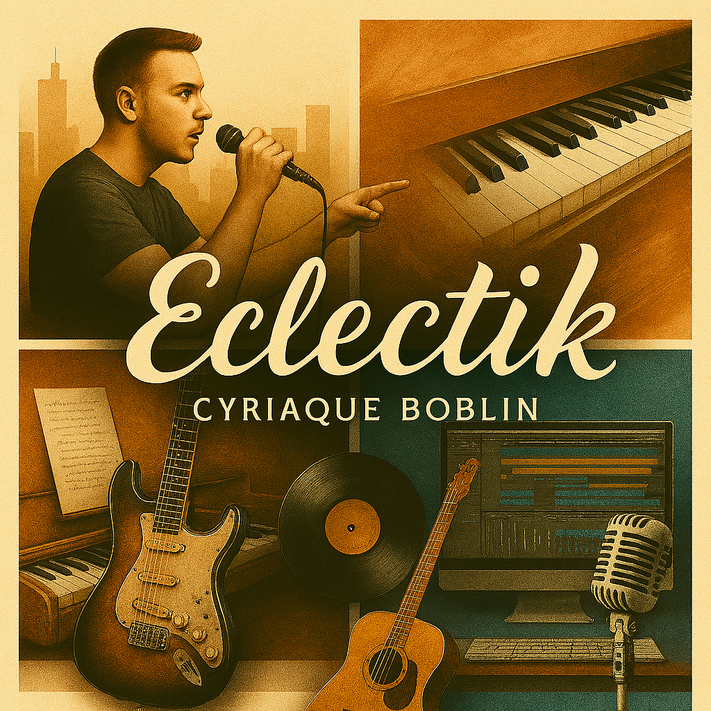 "Eclectik" le premier album CD de Cyriaque Boblin. - Ulule