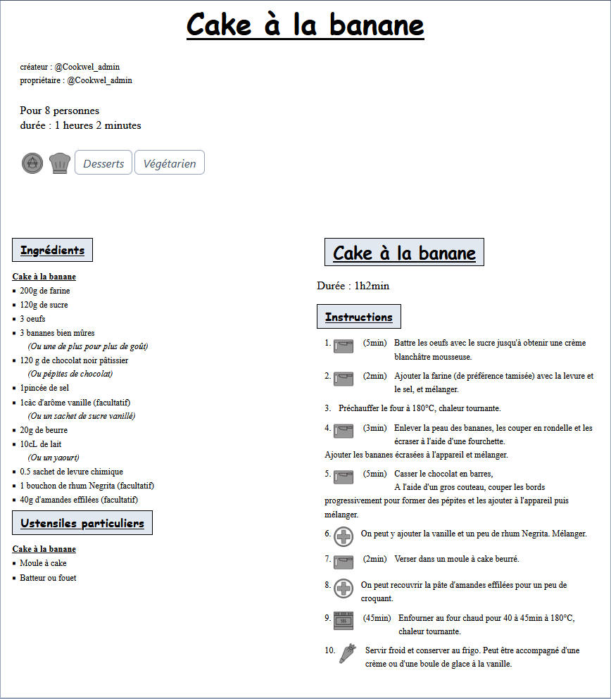 Plateforme web pour gastronomes - Ulule