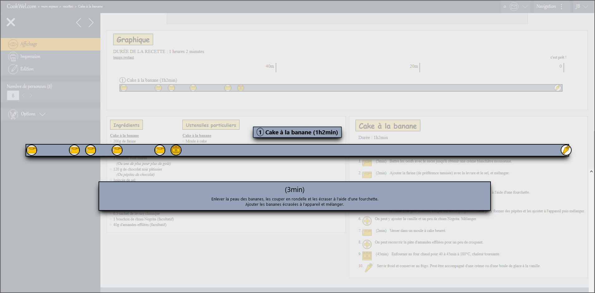 Plateforme web pour gastronomes - Ulule