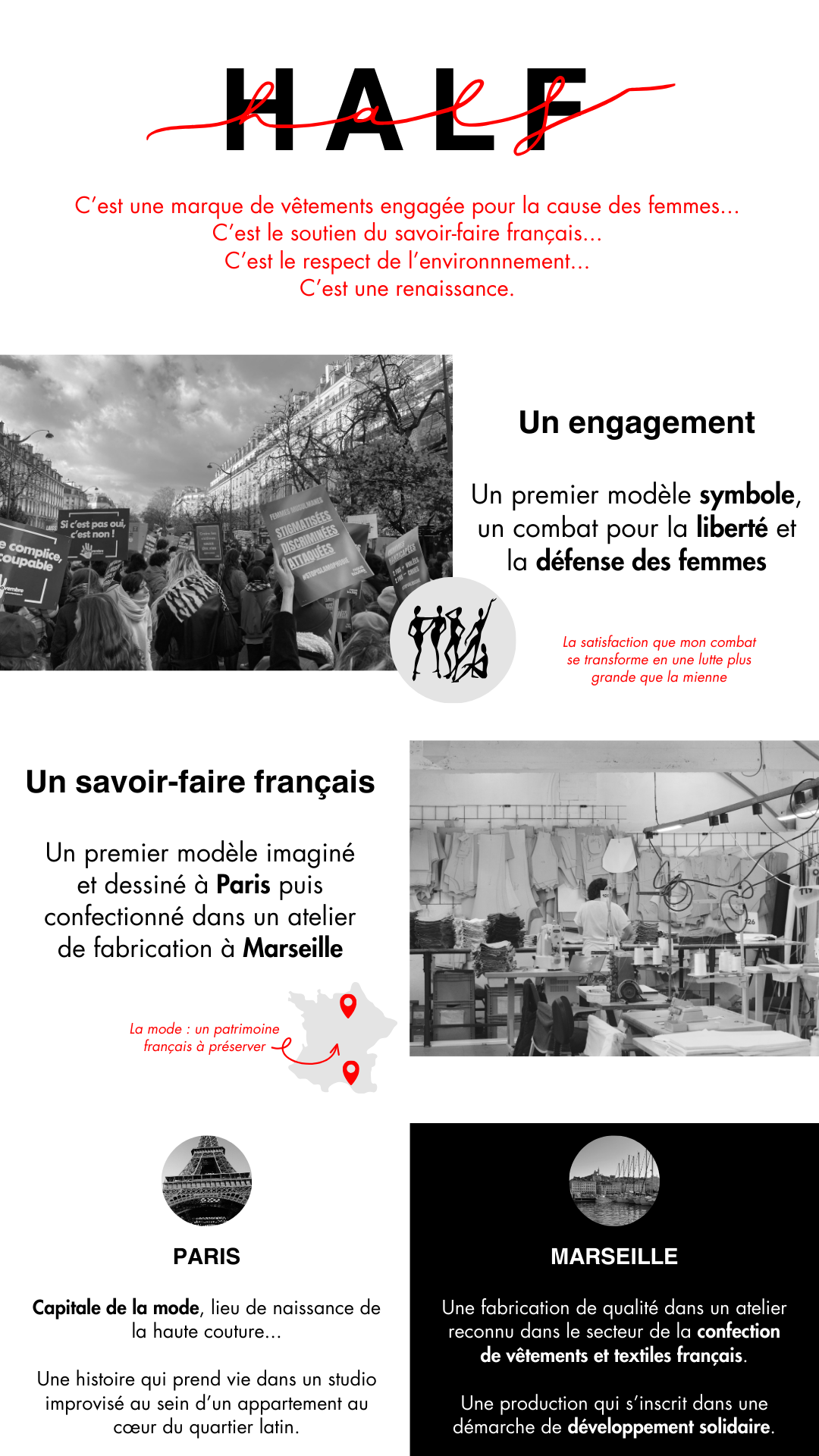 Resist by HALF | Un t-shirt engagé ♥︎