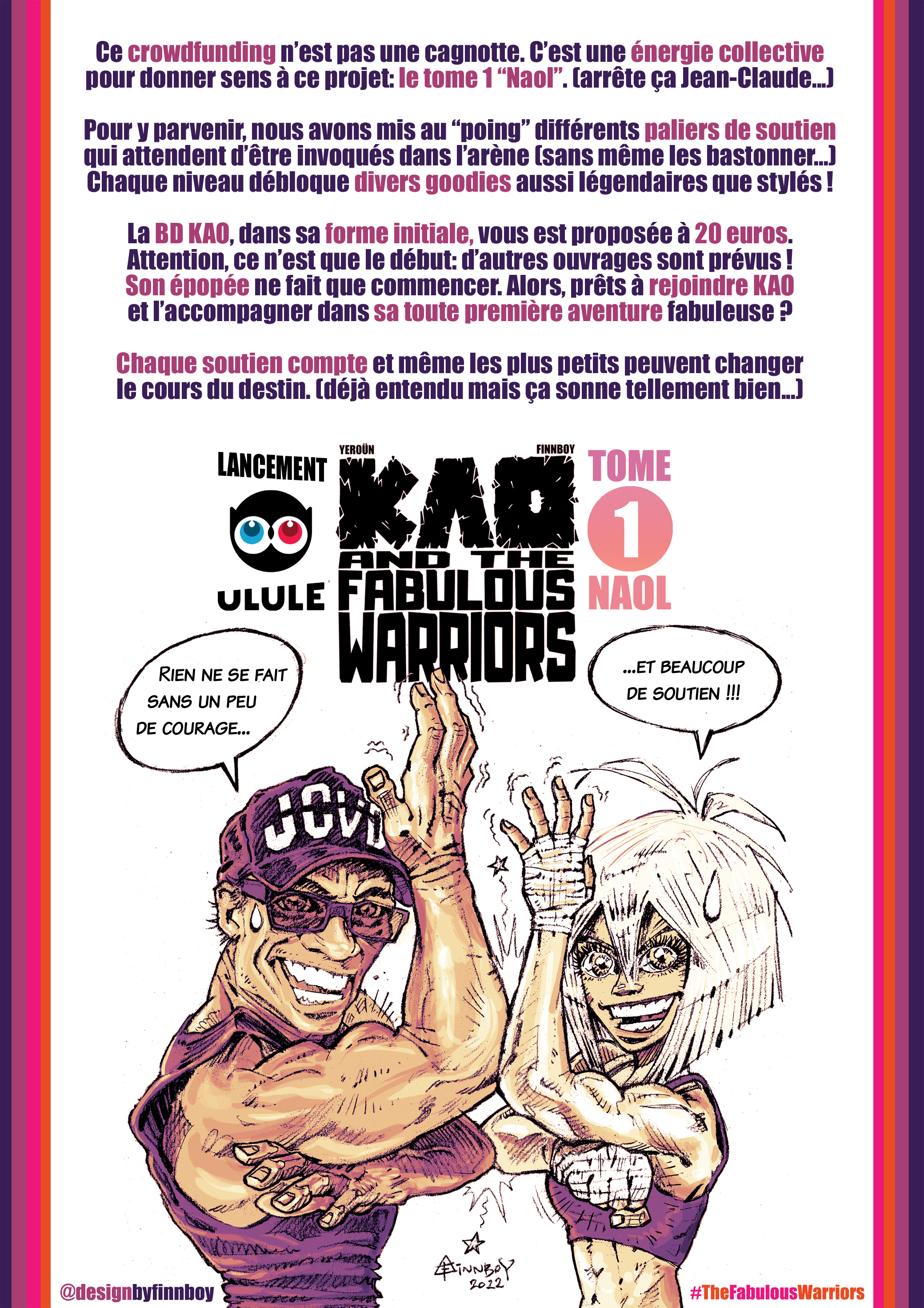 SUIVEZ-NOUS EN PROLONGEANT L'AVENTURE DE KAO, REK & KUD ! - Ulule