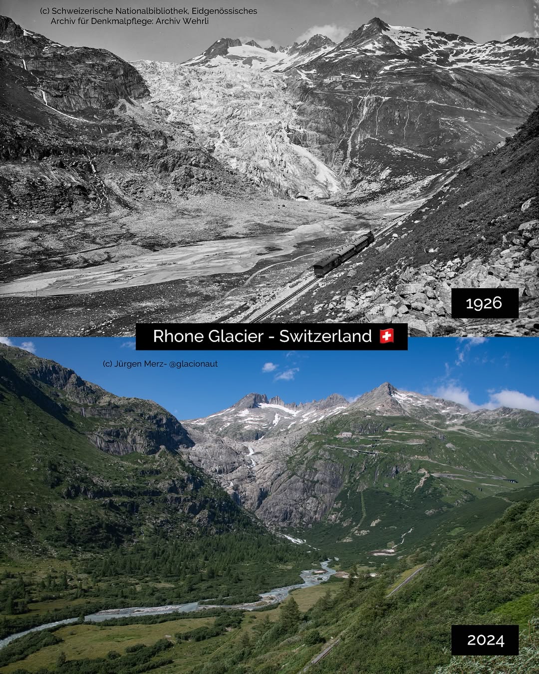 EXPOSITION : “La Fonte des Glaciers" photos de comparaisons - Ulule