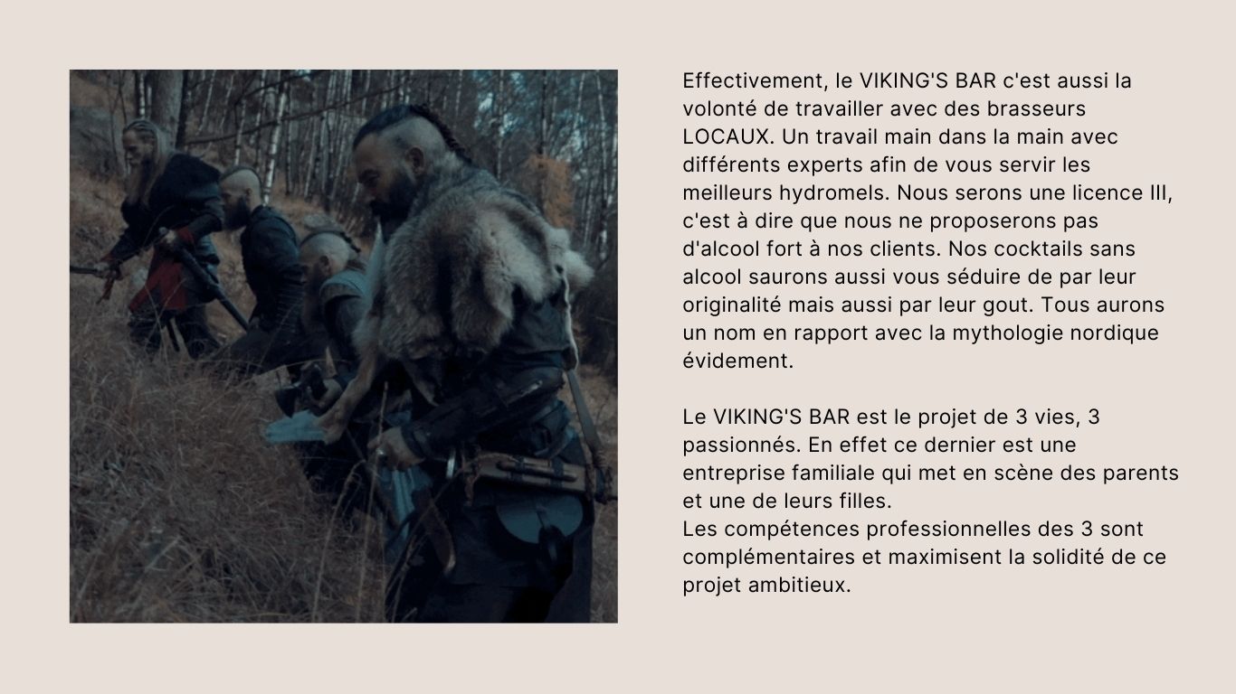 Le VIKING'S BAR, bar à lancer de haches!