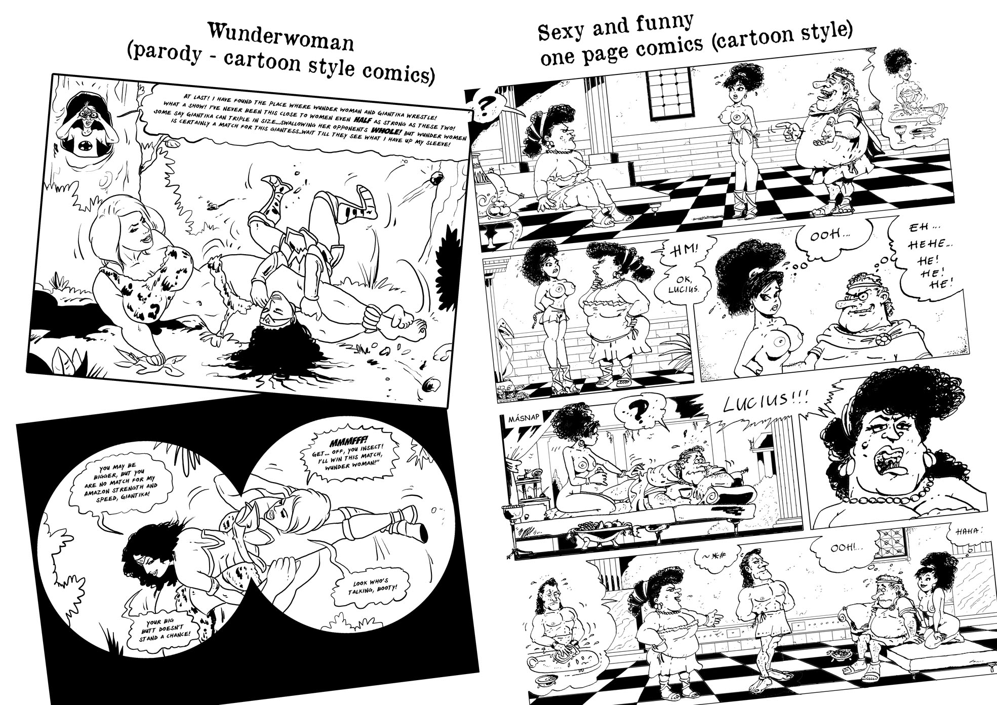 Téjlor - Erotic comics