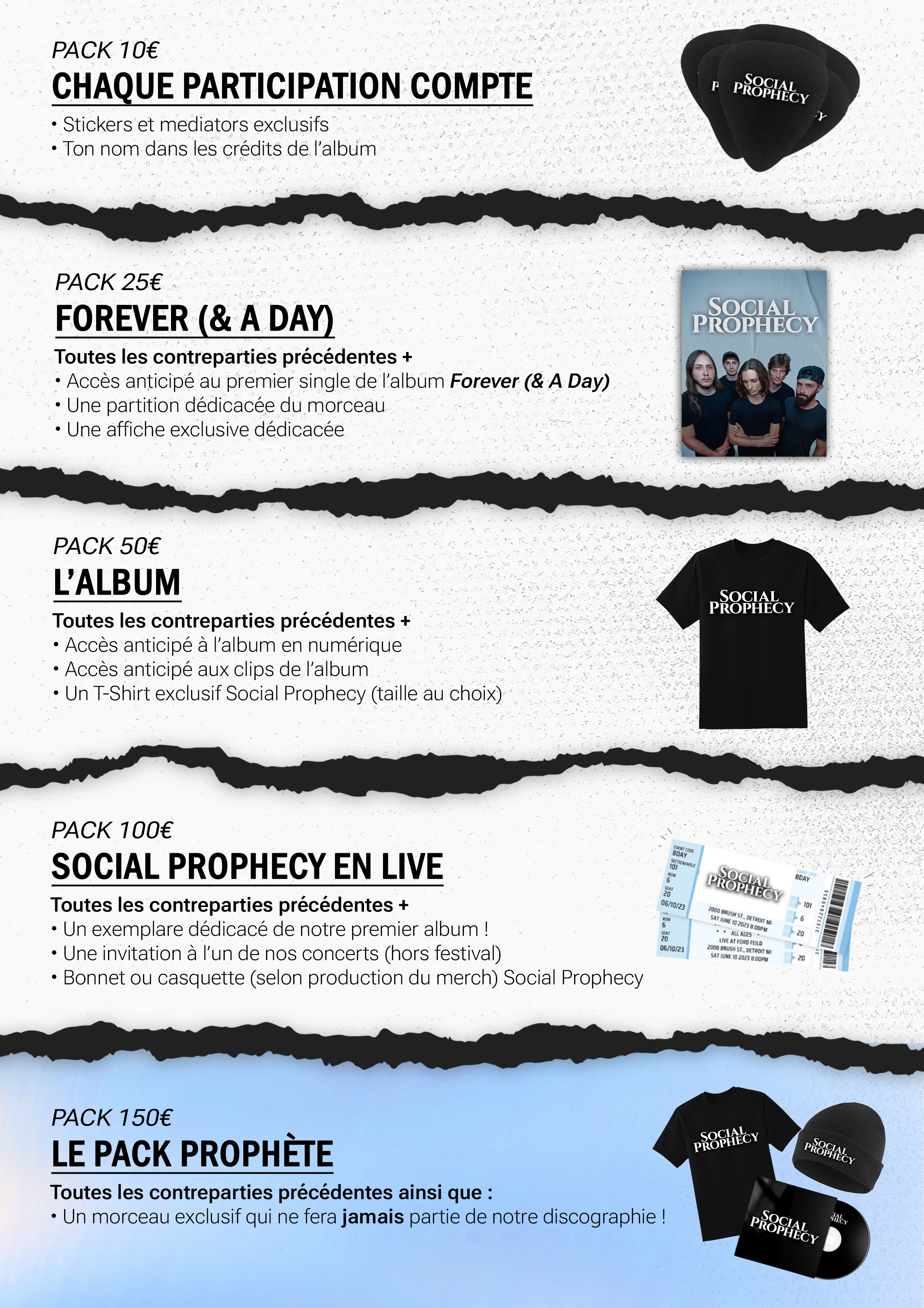 SOCIAL PROPHECY : Soutiens notre 1er album ! - Ulule