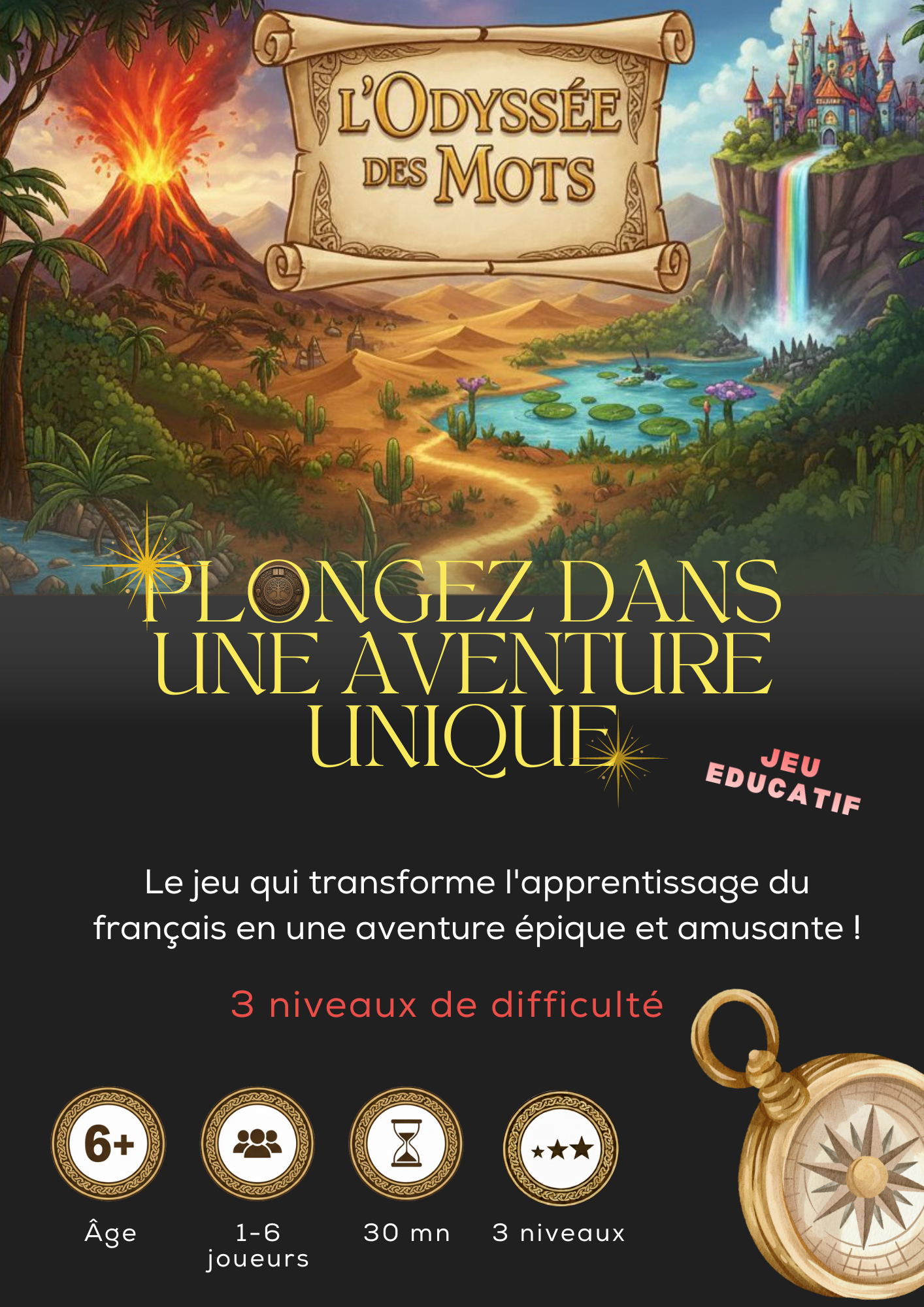 L'Odyssée des Mots, le jeu pour maîtriser le Français ! - Ulule