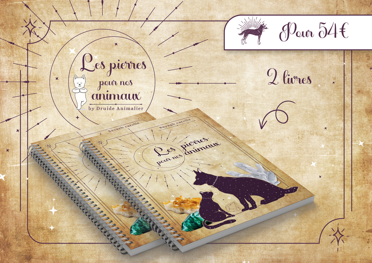 Livre "les pierres pour nos animaux"