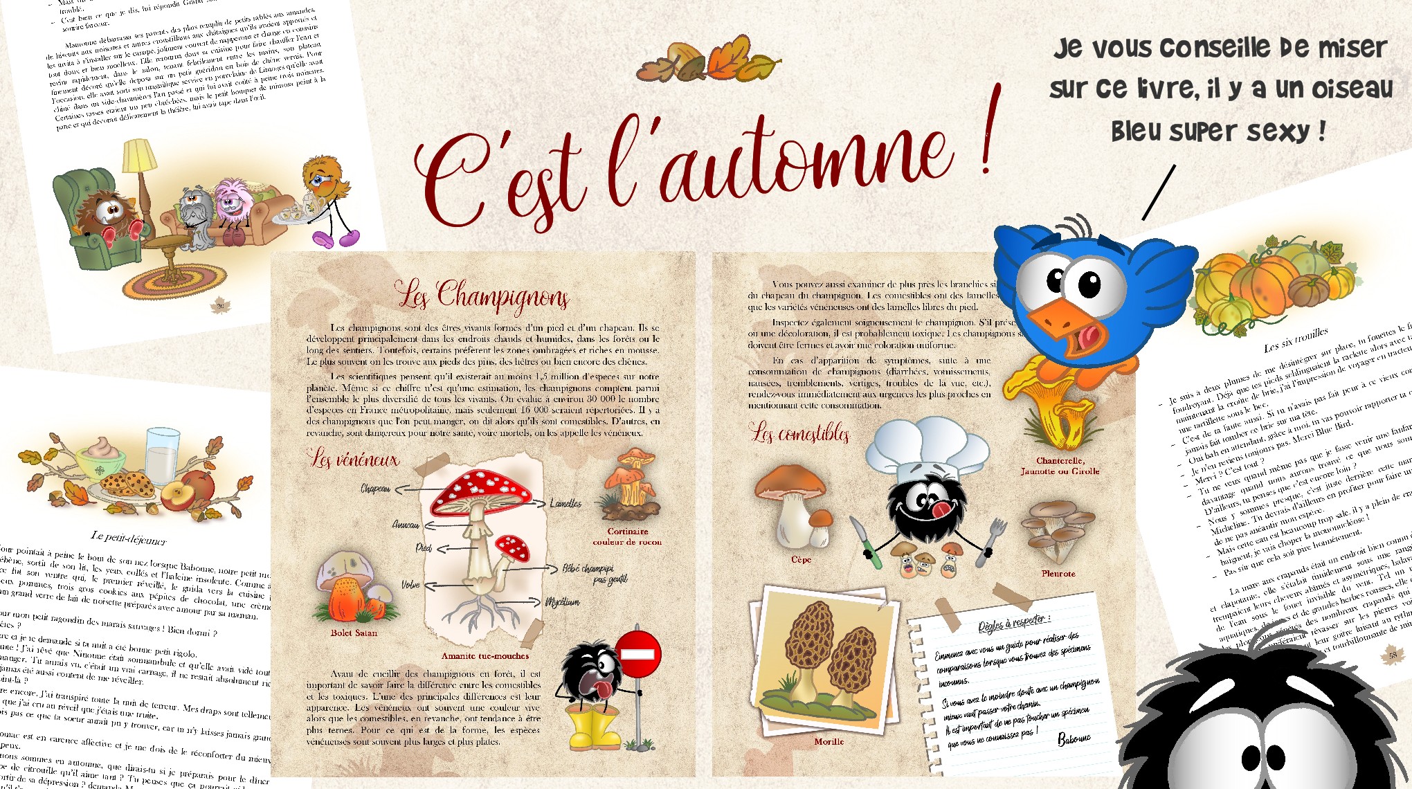 LES AVENTURES DE BABOUNE : C'EST L'AUTOMNE