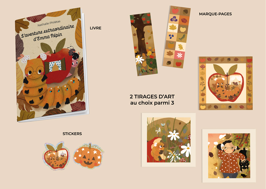 L'aventure extraordinaire d'Emma Pépin🍎 Album 4/8 ans - Ulule