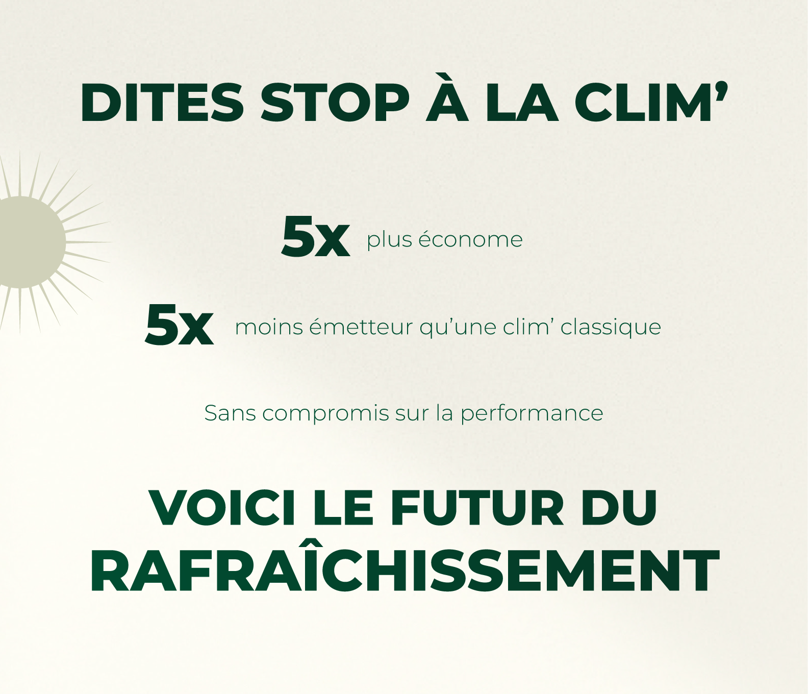 CAELI ONE : Dites stop à la clim'