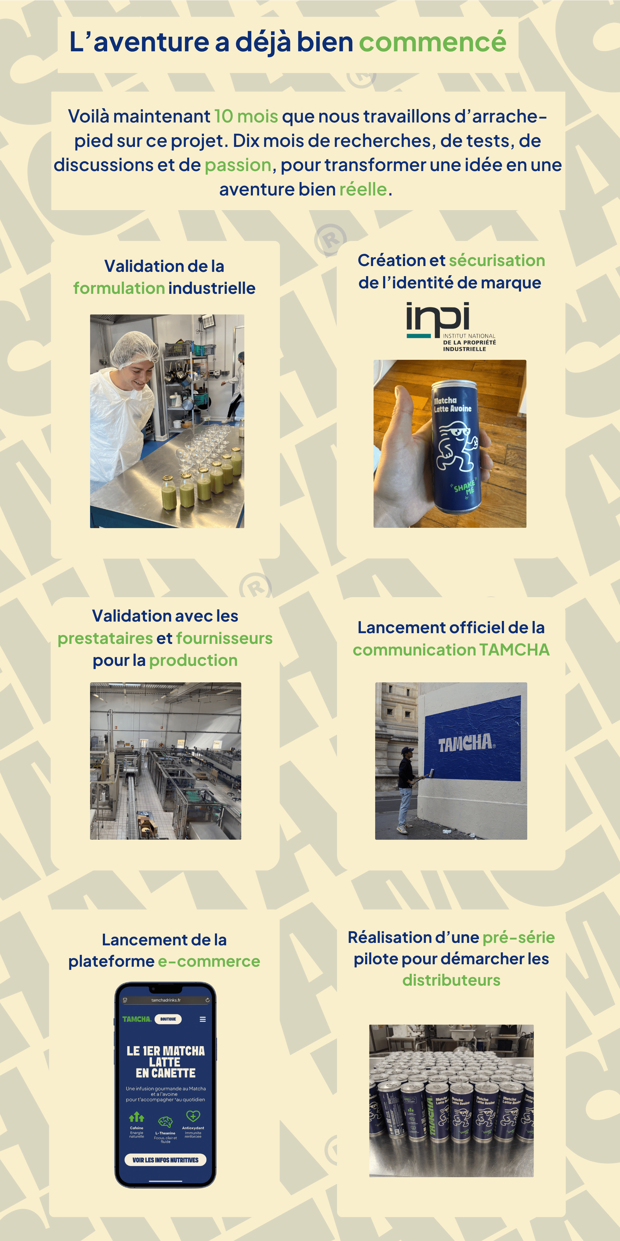 GO 200% !!! TAMCHA, ton premier MATCHA latte en canette