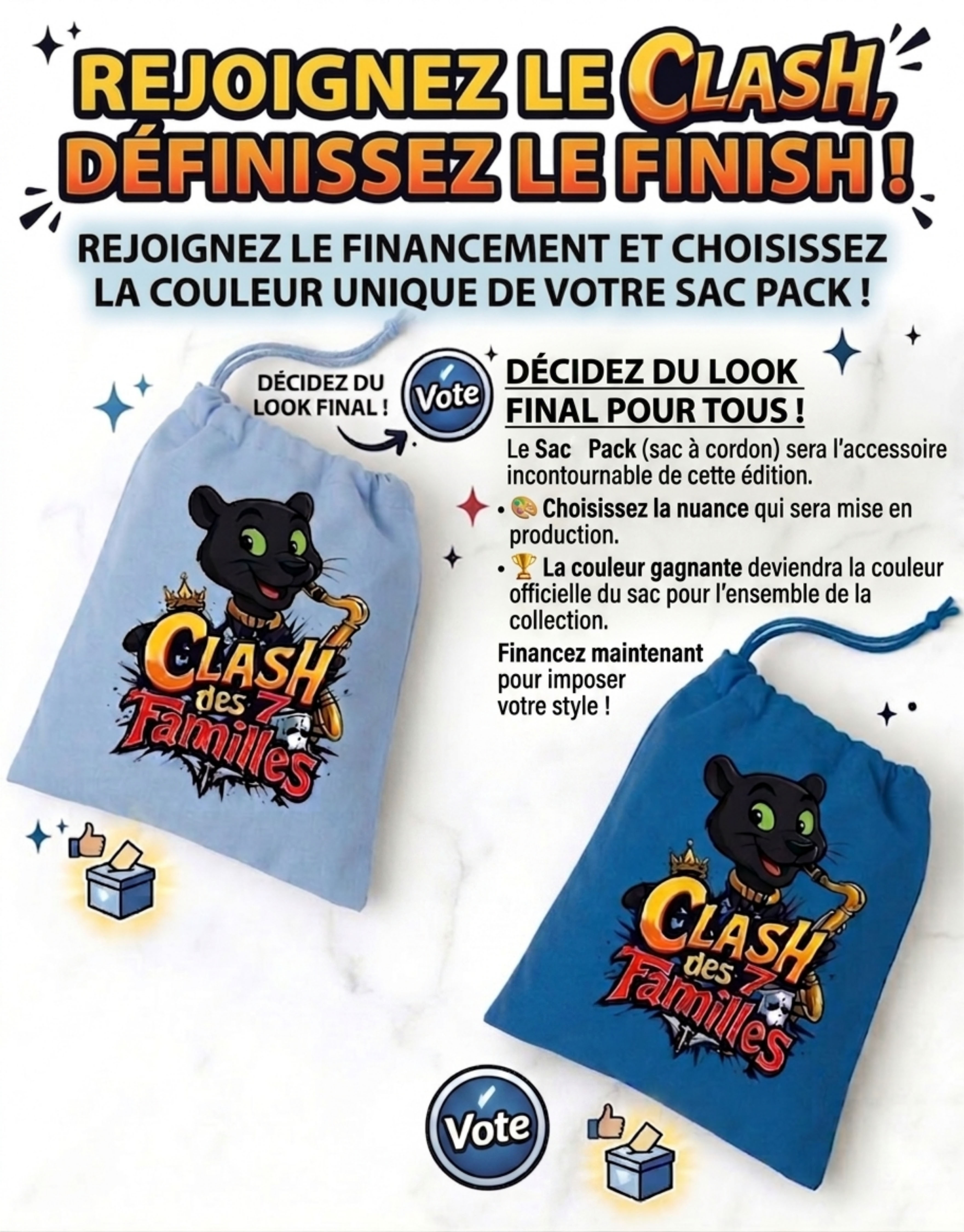 Clash des 7 familles - Jeu de cartes - Ulule