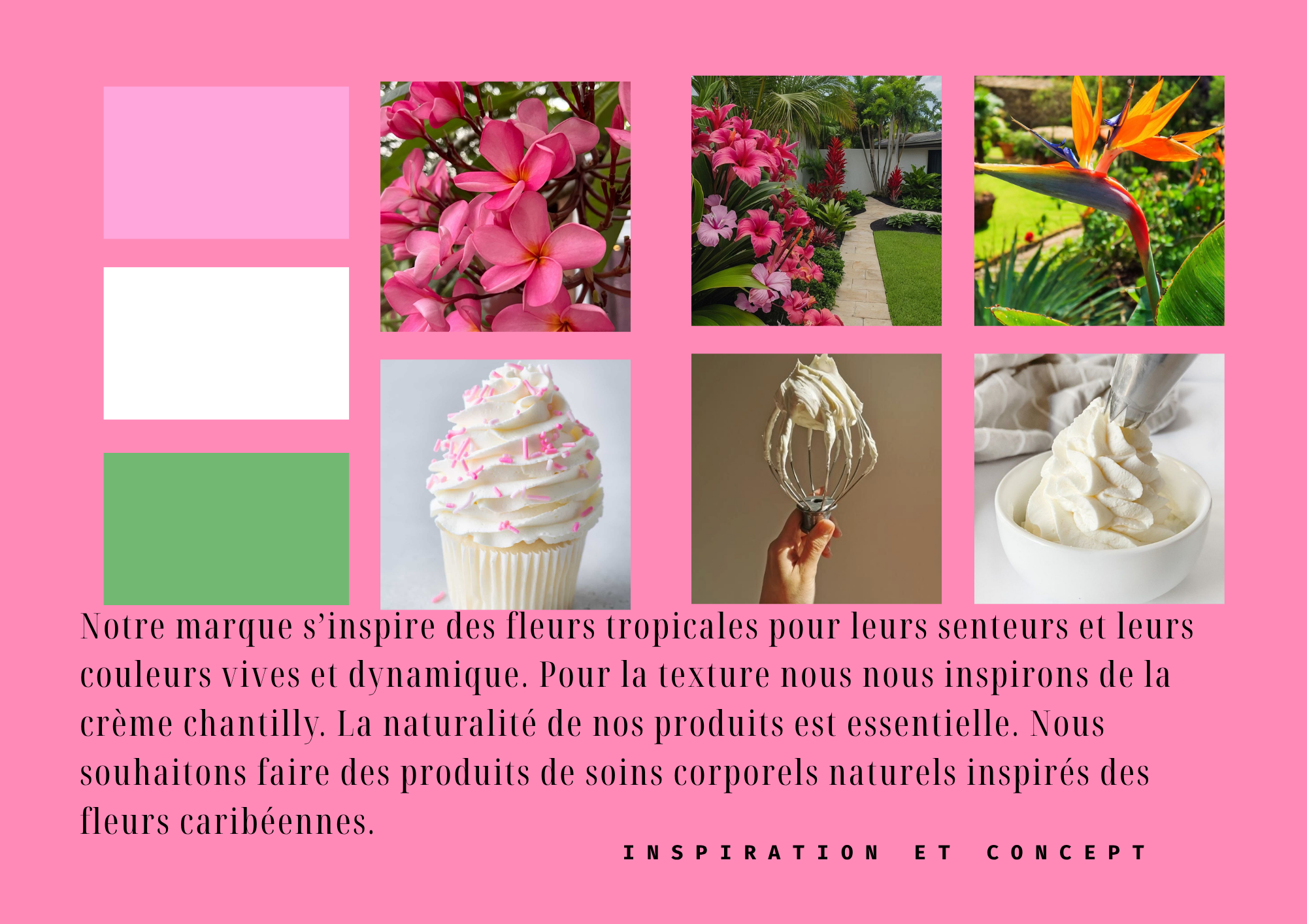 Soutiens une marque féminine, franco-martiniquaise,naturelle