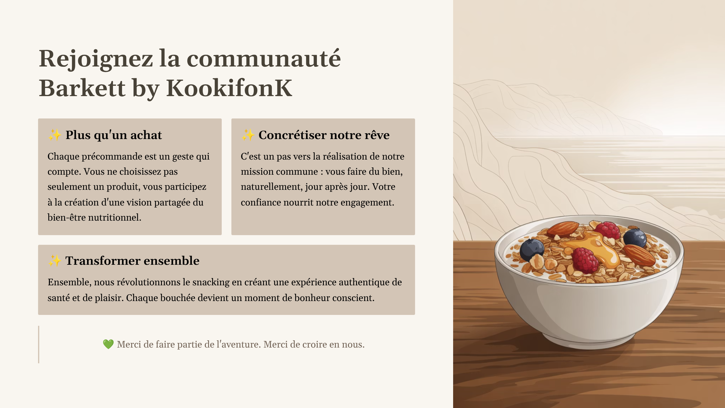 KookifonK : présente Barkett