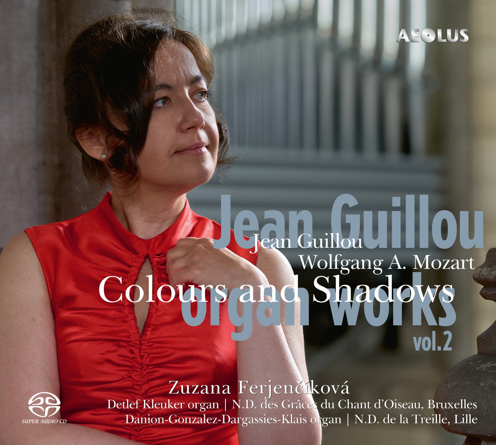 GUILLOU & MOZART « Colours & Shadows » album SACD d'orgue - Ulule