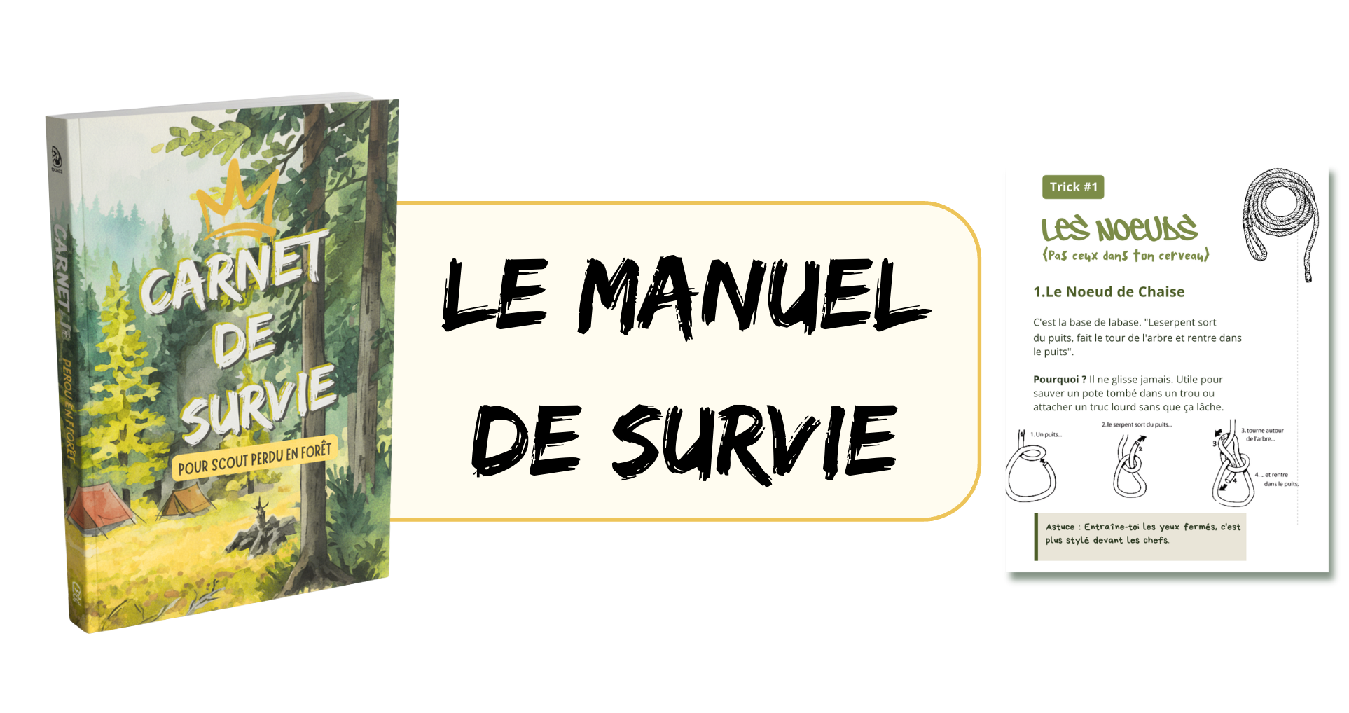 Carnet de survie pour scout - Ulule