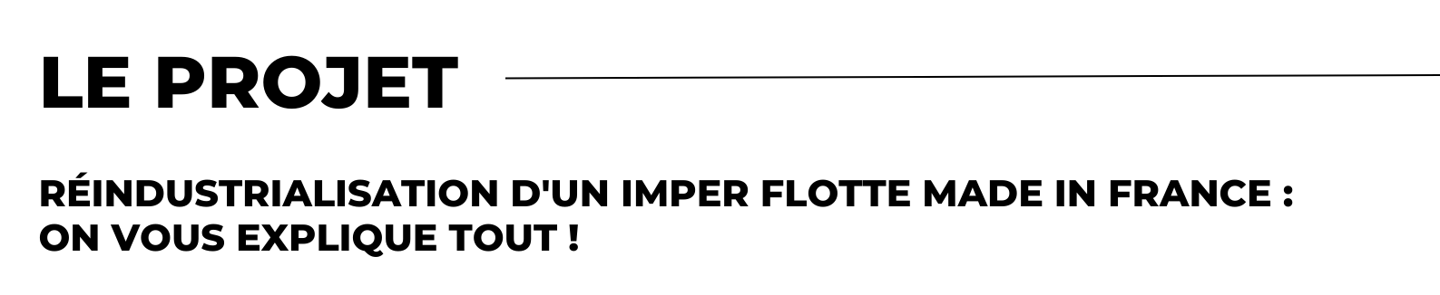 FLOTTE lance sa collection MADE IN FRANCE ! 🇫🇷 - Ulule