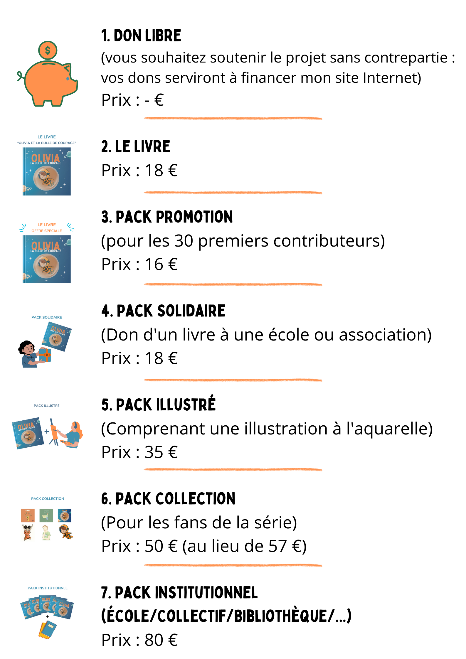 Livre jeunesse : Olivia et la bulle de courage - Ulule