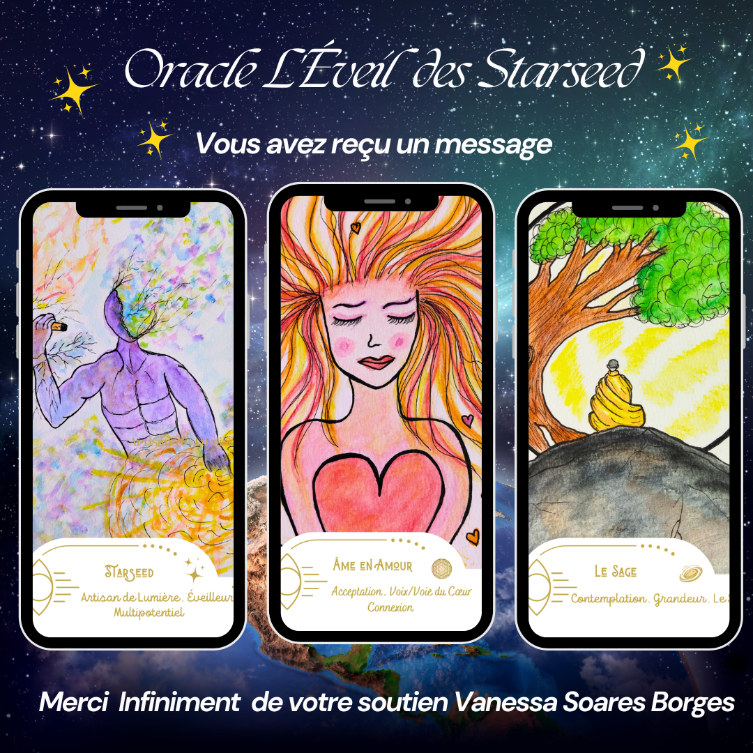 Oracle l'Eveil des Starseed Mon Essence Originelle